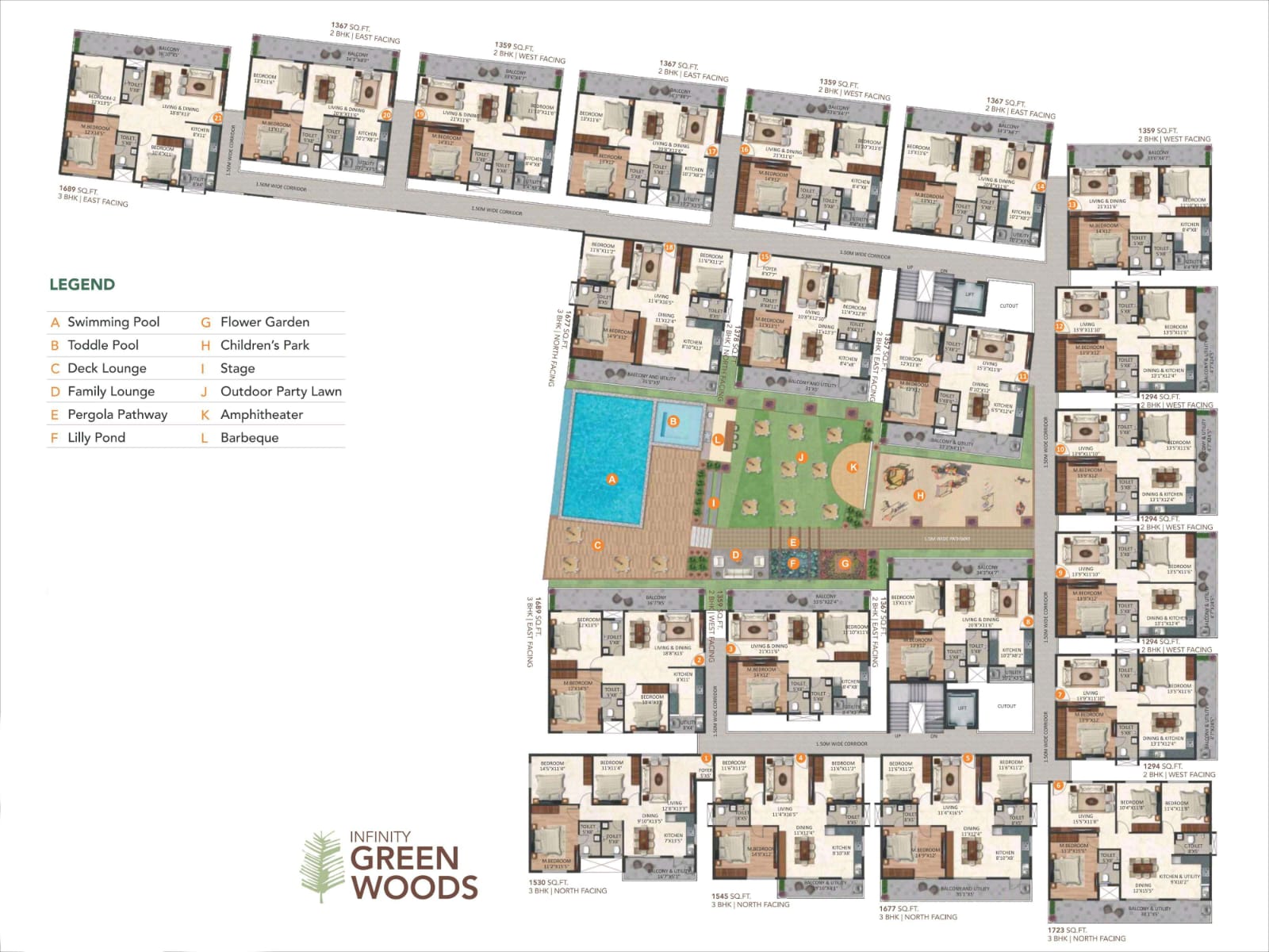 Master Plan - Infinity Green Woods